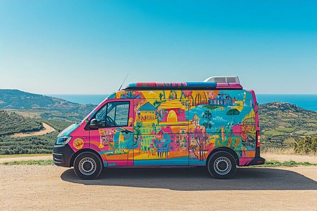 Location de minibus pour découvrir des circuits touristiques